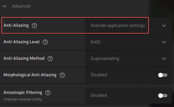 [Graphics]Radeon™ Image Sharpening (AMD) Notes